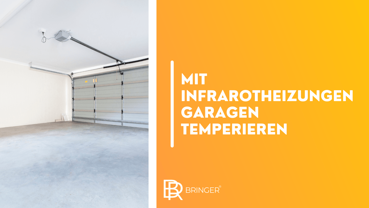 Mit Infrarotheizungen Garagen temperieren